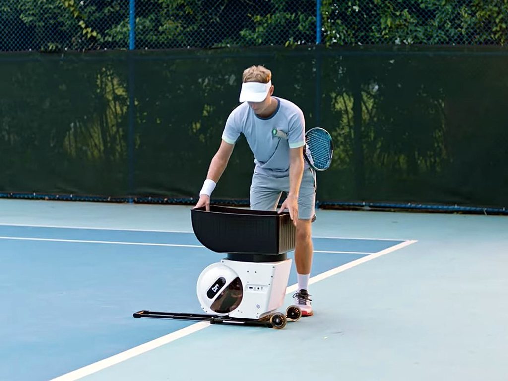 Pongbot Pace S Pro is an AI-powered tennis ball machine - Techigar